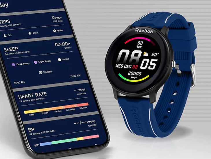 Reebok ActiveFit 1.0 Smartwatch With Heart-Rate Monitor, 15-Day Battery ...