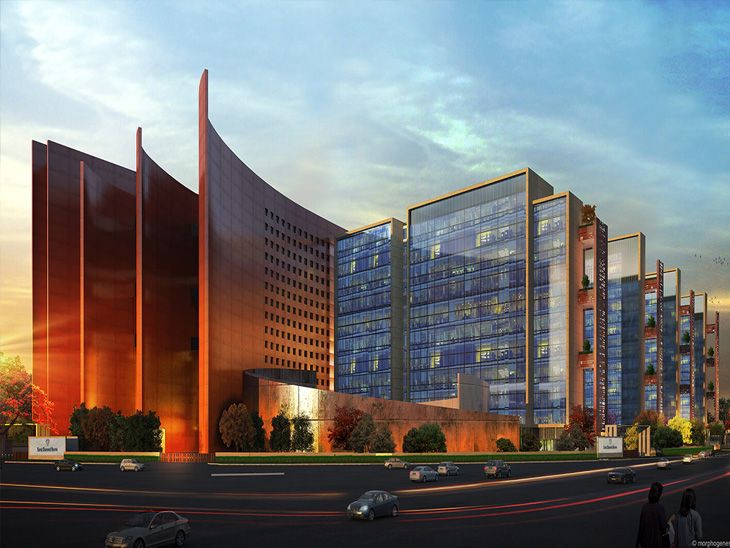 World's largest interconnected building, Diamond Burs is about to be ...