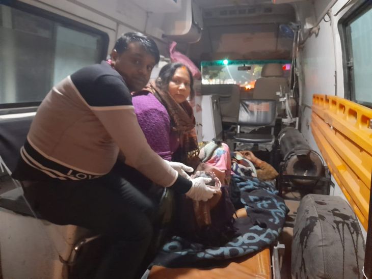 MT and Asha daughter-in-law got pregnant safely, gave birth to daughter | ऊंचाहार...एंबुलेंस में ...