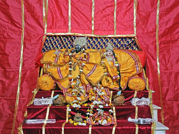 Mother Saraswati reached the court of Lord Narsingh on Basant Panchami ...