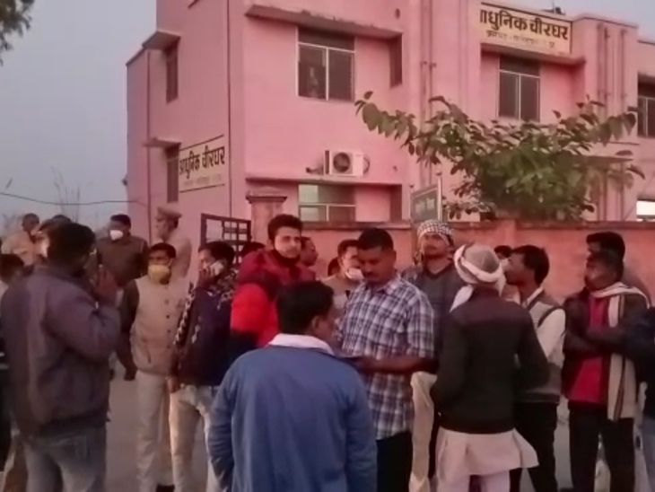 There was a ruckus in the post-mortem house on the fear of tampering ...