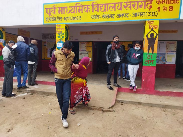 Polling concluded peacefully in Kheragarh with 64.73 percent | मतदान ...