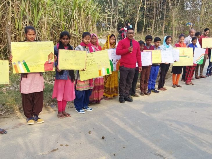 Children took out voter awareness rally and made people aware of voting ...