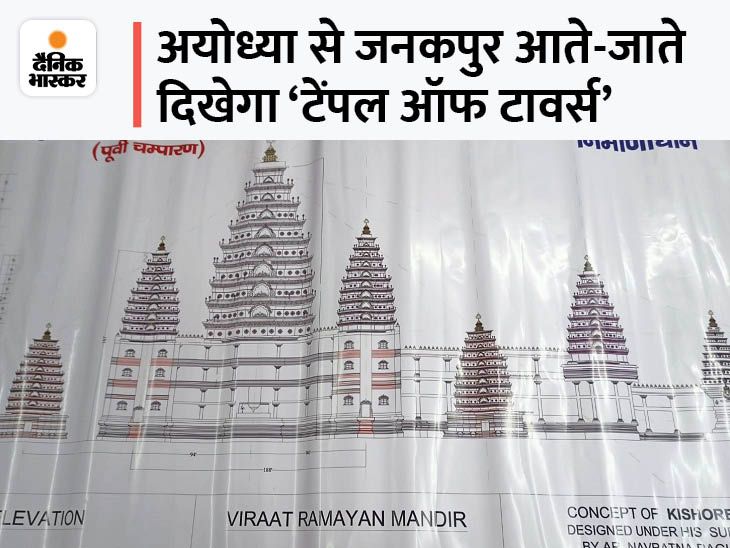 Know about Virat Ramayan Temple being built near Motihari with Height ...