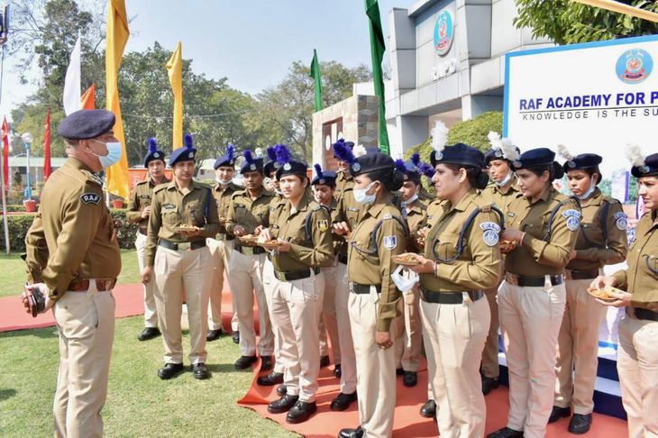 The only riot control center in the country was taken stock .. IG Vivek ...