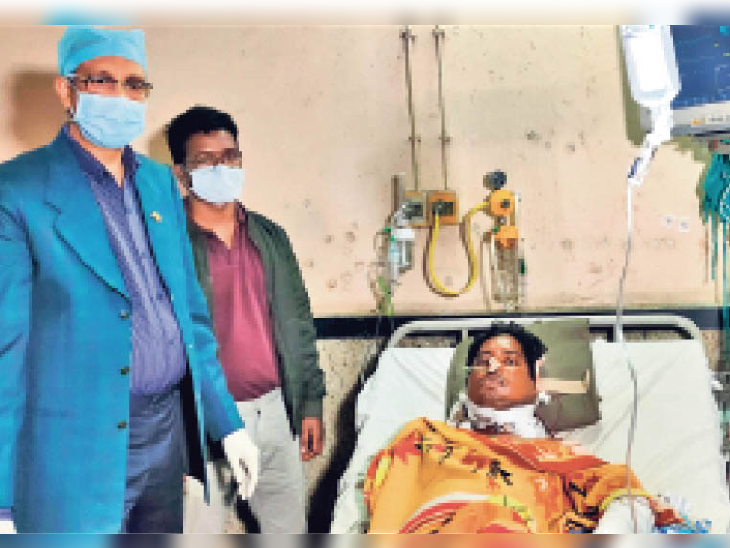 Doctors cut and removed 75% of the cancer that has spread in the tongue ...