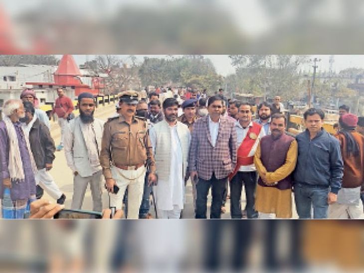 Traffic started from Daha river bridge closed for seven months, said ...