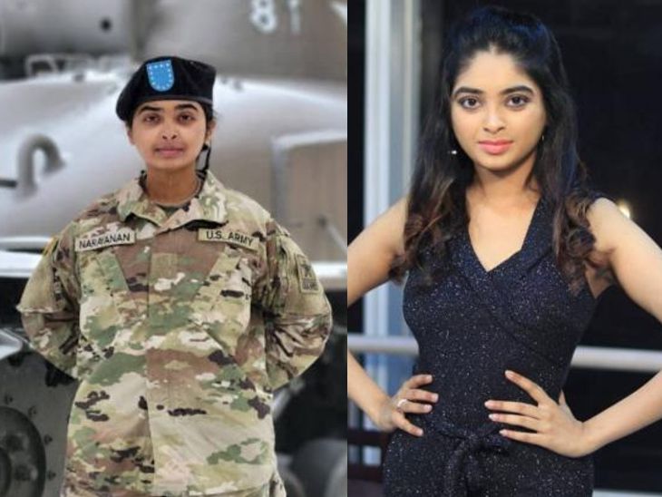 Tamil Film 'Kadambari' actress Akila Narayanan joins US Army as lawyer | तमिल फिल्म एक्ट्रेस ने ...