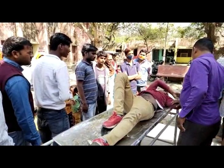 Bike fell uncontrollably in Murai Bagh town, seriously injured driver ...