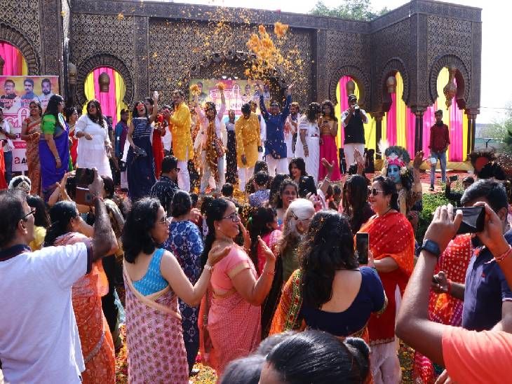 Holi Milan ceremony organized in Greater Noida,Holi Milan ceremony was celebrated with great ...
