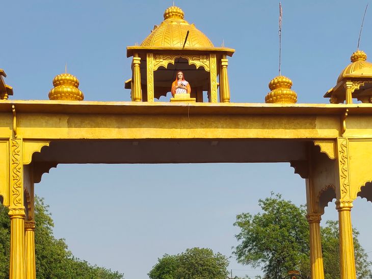 Painting of Ahilya welcome gate started in Maheshwar, only one welcome ...
