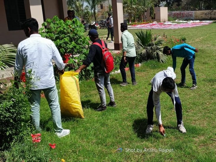 Seven-day special camp of National Service Scheme started in Navjeevan ...