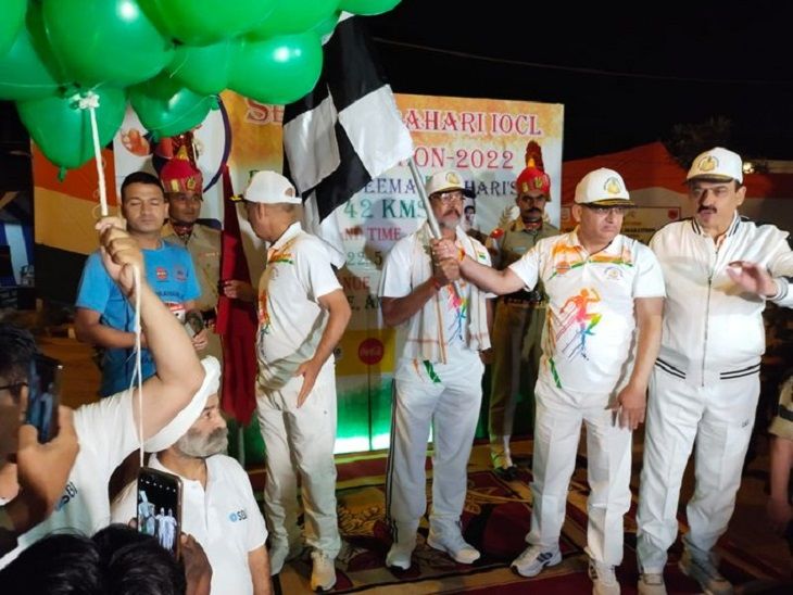 Seema Prahari IOCL Marathon -2022; Nana Patekar And BSF DG Pankaj Kumar ...