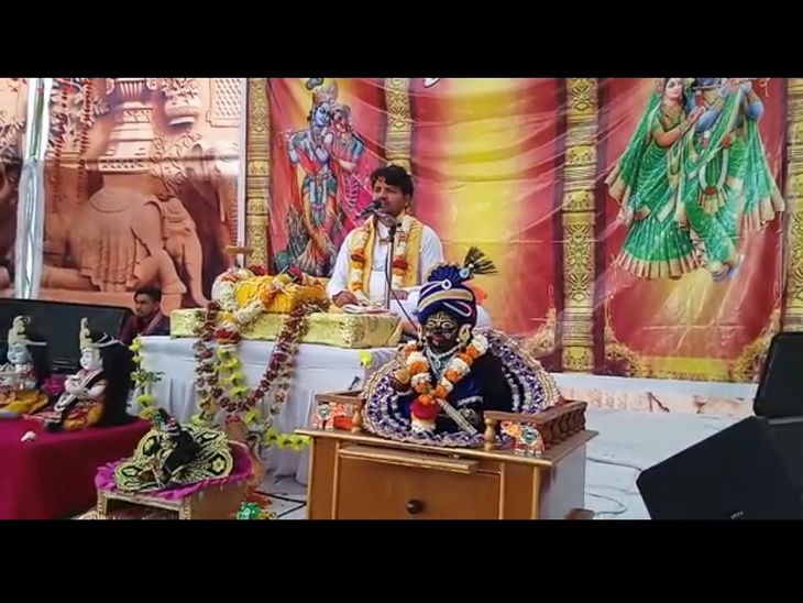 Devotees danced a lot in Shri Krishna's procession, crowd gathered to ...