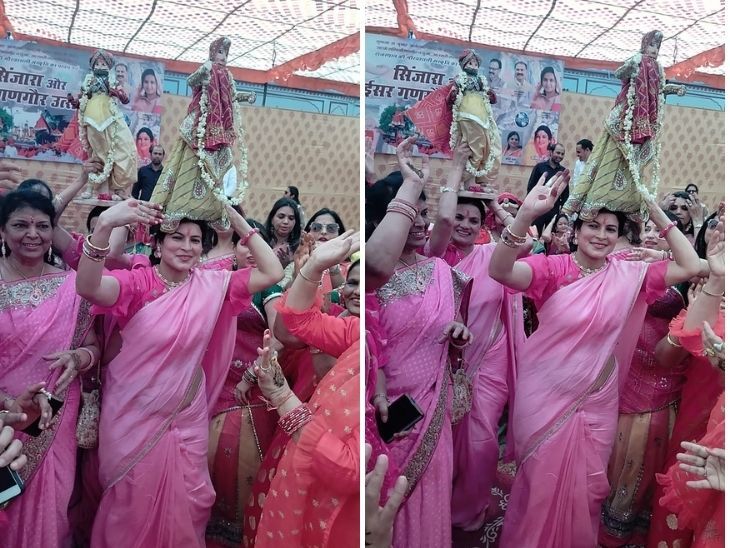 Celebration of Isar Gangaur with the motive to save and enhance ...