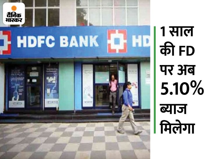 fd ; HDFC ; FD ; HDFC has changed the interest rates of fixed, see how ...
