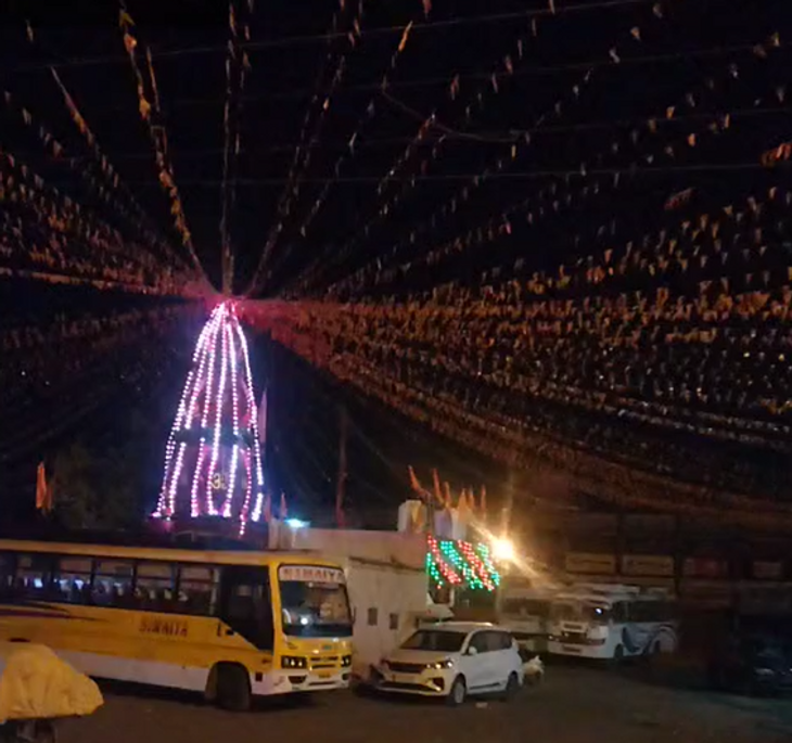 Bus stand turned saffron, procession will come out with attractive ...