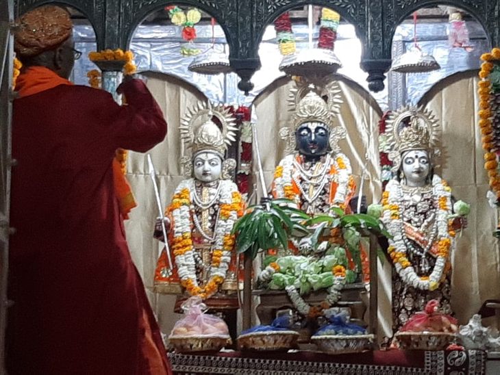 birth anniversary of Lord Ram in Panna, members of Panna royal family ...