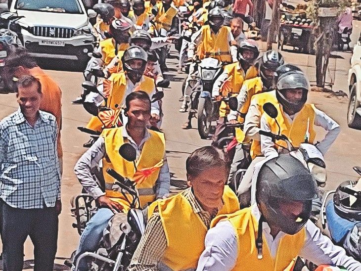 A bike rally was taken out for traffic awareness, the speaker said in ...