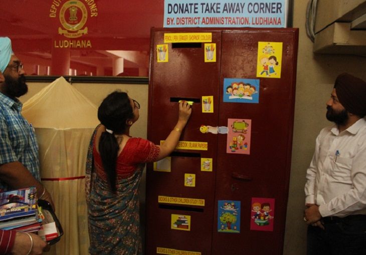 Donation corner open in Ludhiana | लुधियाना में खुला डोनेशन कॉर्नर: DC ...