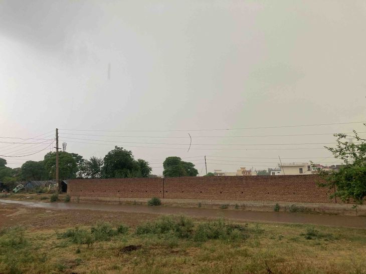 Rain started in the plain area of baddi nalagarh, the temperature had ...