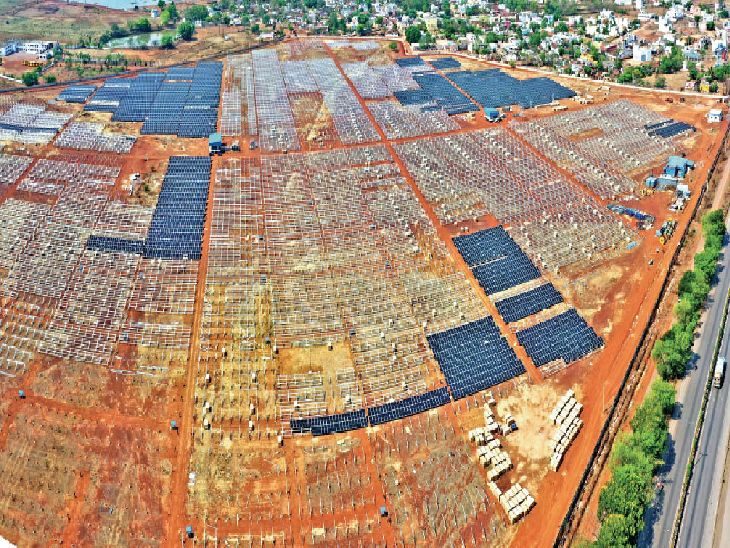 Railways will run trains from Charoda's solar plant, 50 MW electricity ...