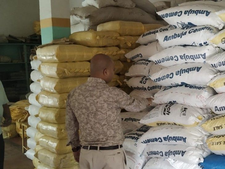 Tasty salts were being made from standing salt to be fed to animals ...