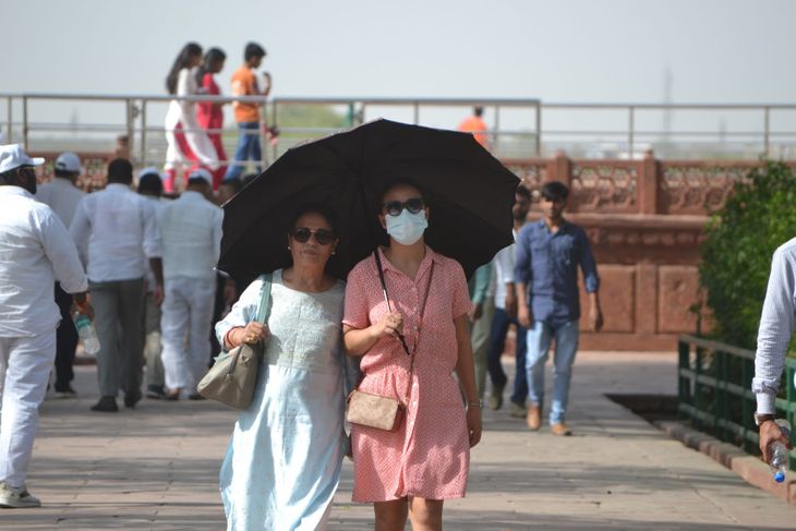 After 24 years, such heat is falling in Agra, on Sunday the temperature ...
