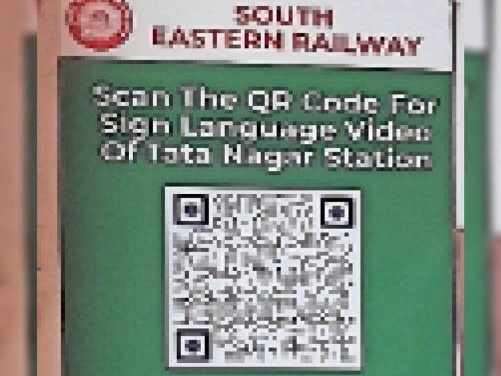 Braille script for the visually impaired, QR code scanner for the deaf ...