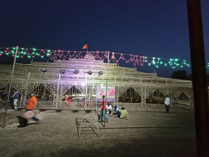 Will start from 1st June, offerings will be held in 55 feet high seven ...