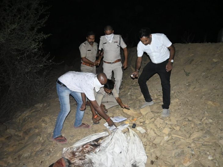 The mutilated body was found locked in a roadside sack, the animals ate ...