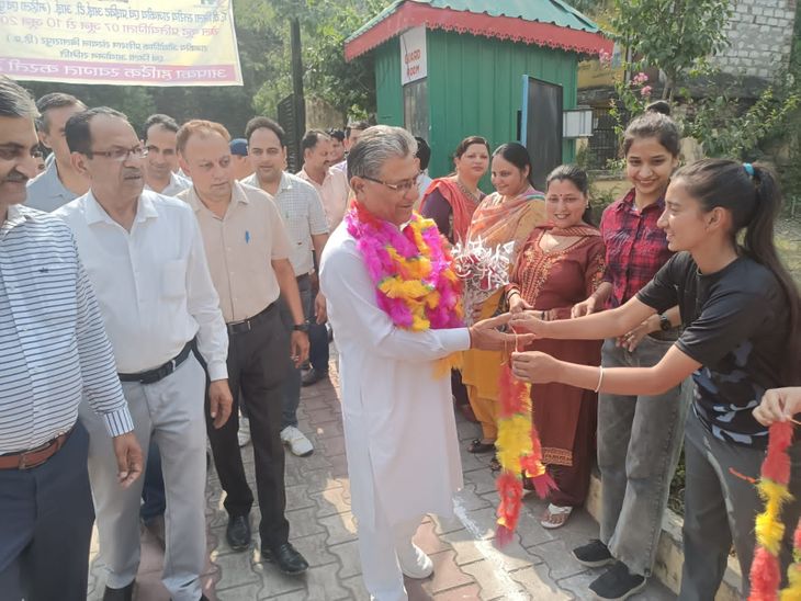 district level sports comptition in bilaspur, Subhash Thakur ...