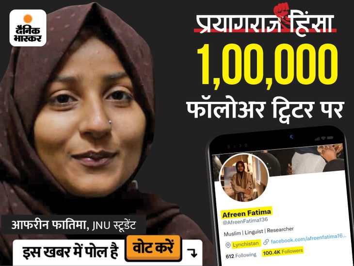 Afreen Fatima | Prayagraj Violence Mastermind Javed Ahmed URf Javed ...