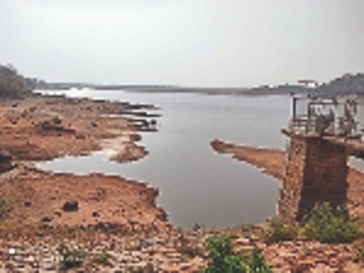 Only 5 feet left in Kodar and 8 feet in Keshwa reservoir | मुश्किल ...