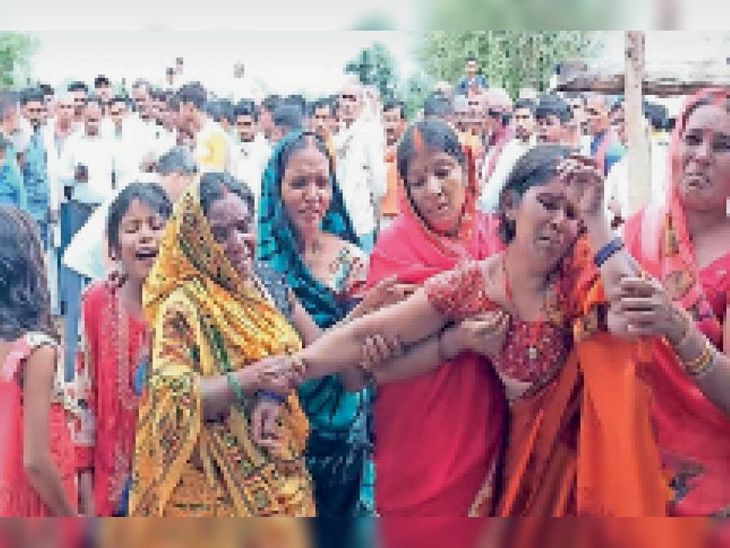 After postmortem the body of the newly elected ward member was handed ...