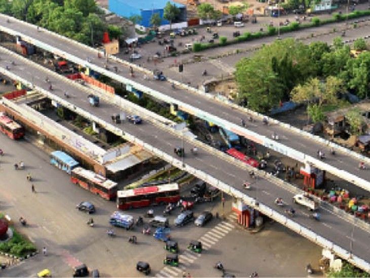 From today till July 19, the part of Kharwarnagar Bridge from Navsari ...