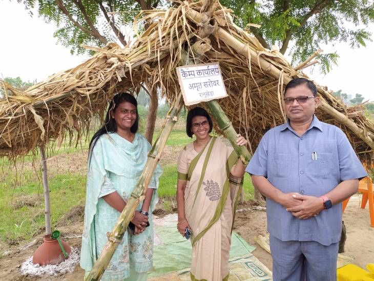 Joint Secretary Smriti Sharan in Farrukhabad | 10 साल पहले तालाब के ...