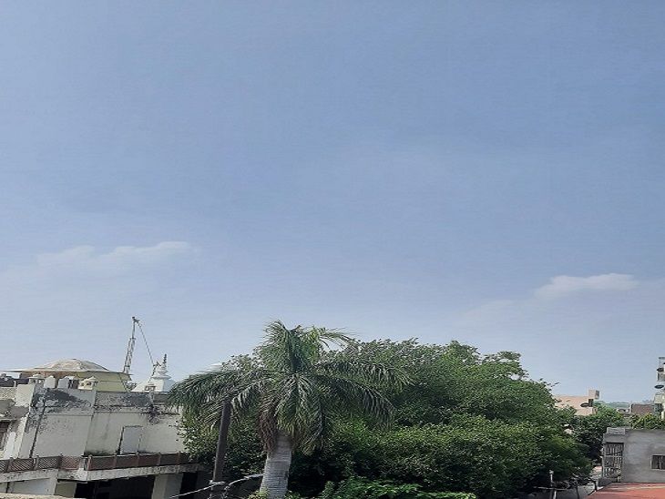 After a week's relief in Agra, the temperature again reached 40 degrees