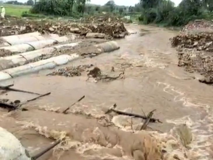 3 inches of rain in 24 hours in Galiakot of Dungarpur | सीमलवाड़ा में ...