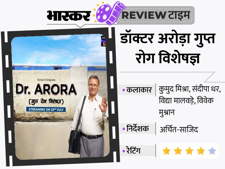 Dr Arora Review (Web Series); Kumud Mishra, Vidya Malavade Sandeepa Dhar