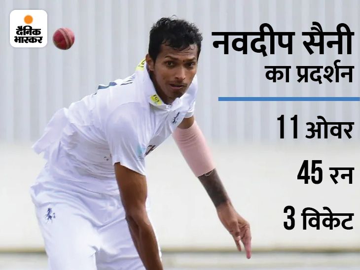 County Championship; Navdeep Saini Takes 2 Wickets In 2 Balls | Cricket ...