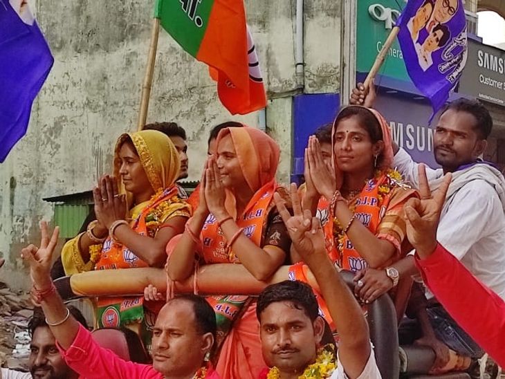 BJP got the crown of Sheopur-Karahal district president, Batto Bai ...