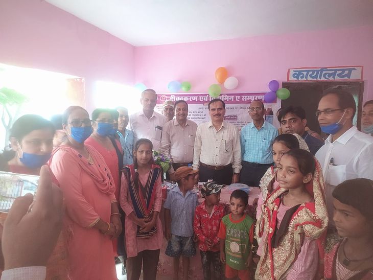 DM gave children vitamin A and iron syrup, stresses on regular ...