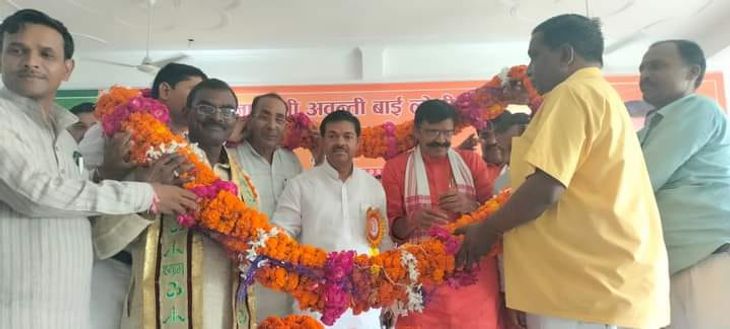 MLAs including Union Minister of State BL Verma reached the program of ...