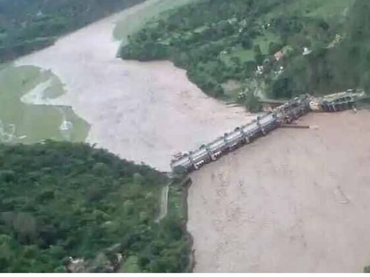 Water level of Giri river increased again in Sirmaur | गिरी नदी का फिर ...