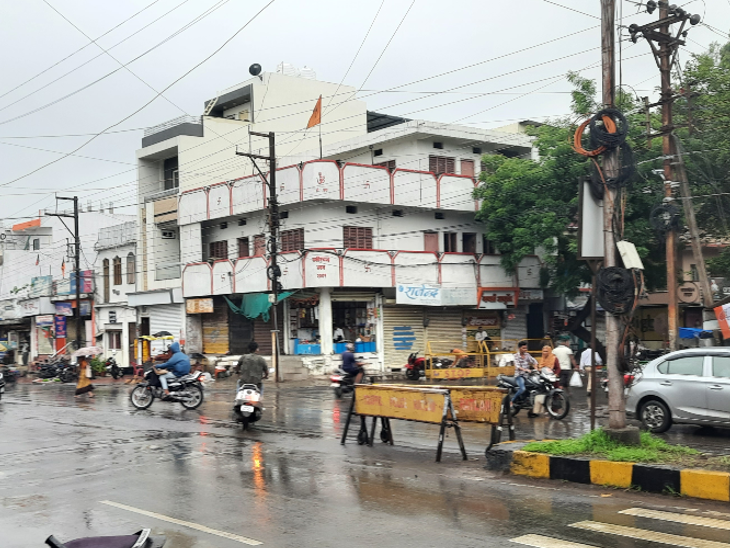 After a break of 4 days in Ratlam, it rained again, the figure of rain ...