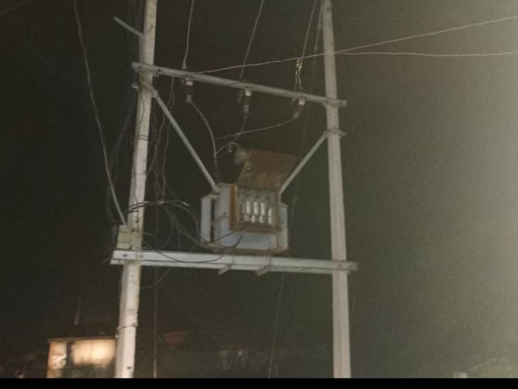 Supply stopped from two transformers, silence spread in half the ...