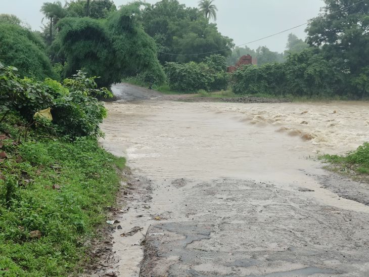 In Sonkach, rain crossed the 50-inch mark, water on the surface of ...