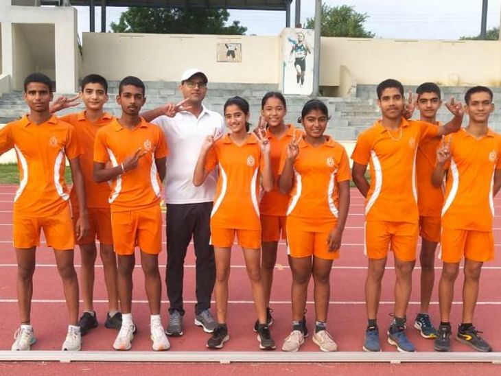 Children of Tekanpur Academy won gold and bronze medals, competition ...