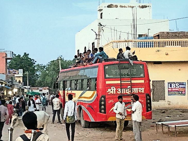 Overload buses are running due to the negligence of the transport ...